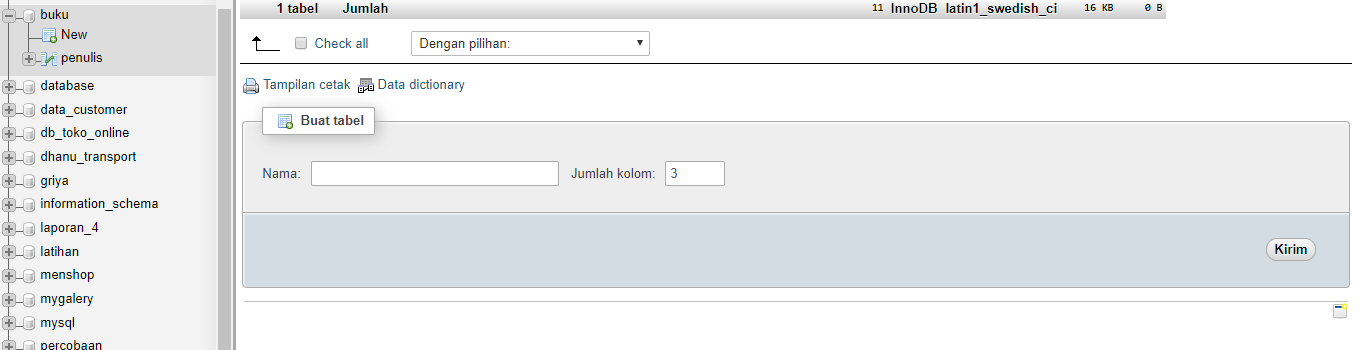 Membuat Database Sederhana. pada artikel ini akan membahasa… | by ...