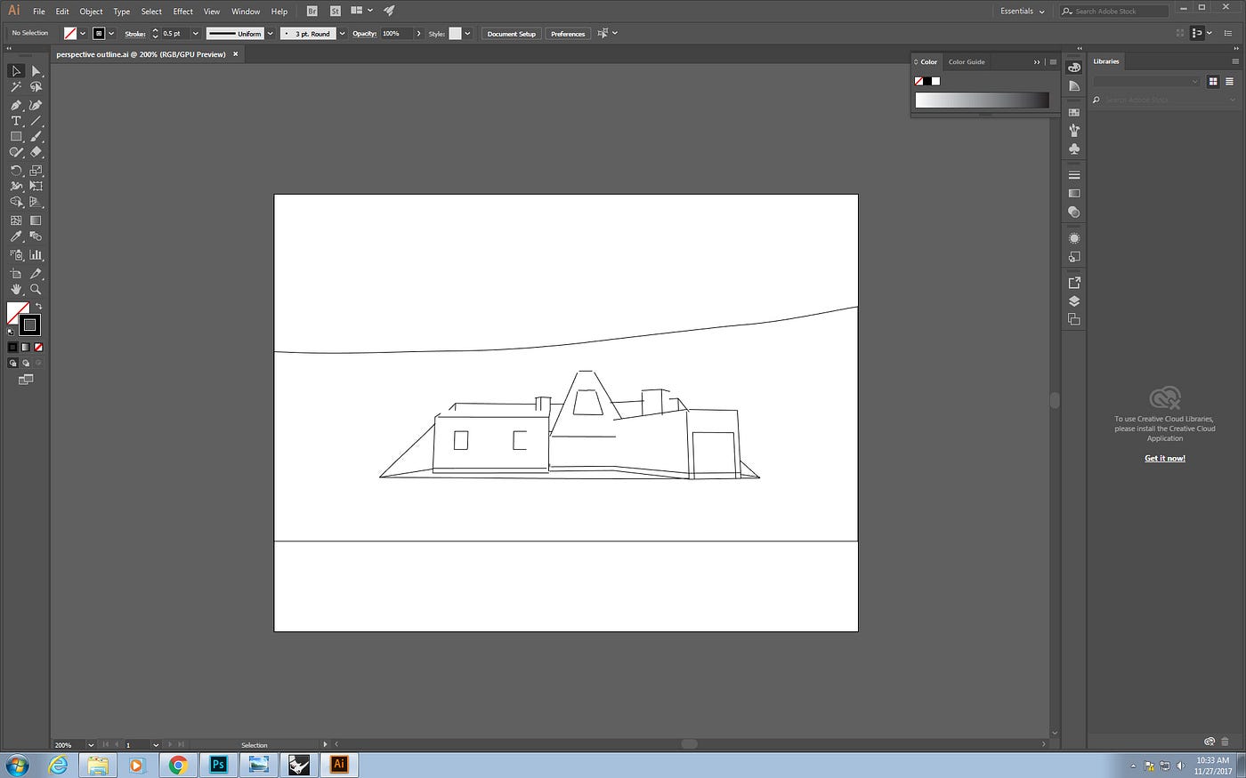 Perspective Rendering from Rhino to Photoshop | by Xulong | DPro | Medium