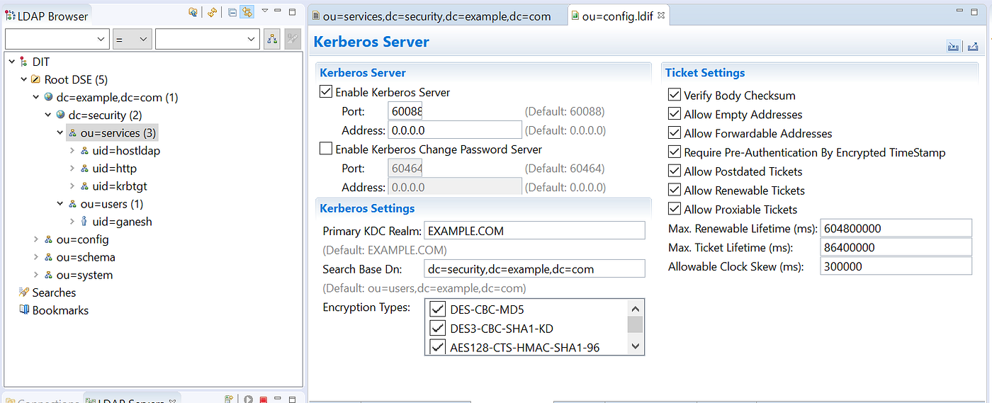 Kerberos v5: SSO authentication in Windows 10 Home using Apache ...