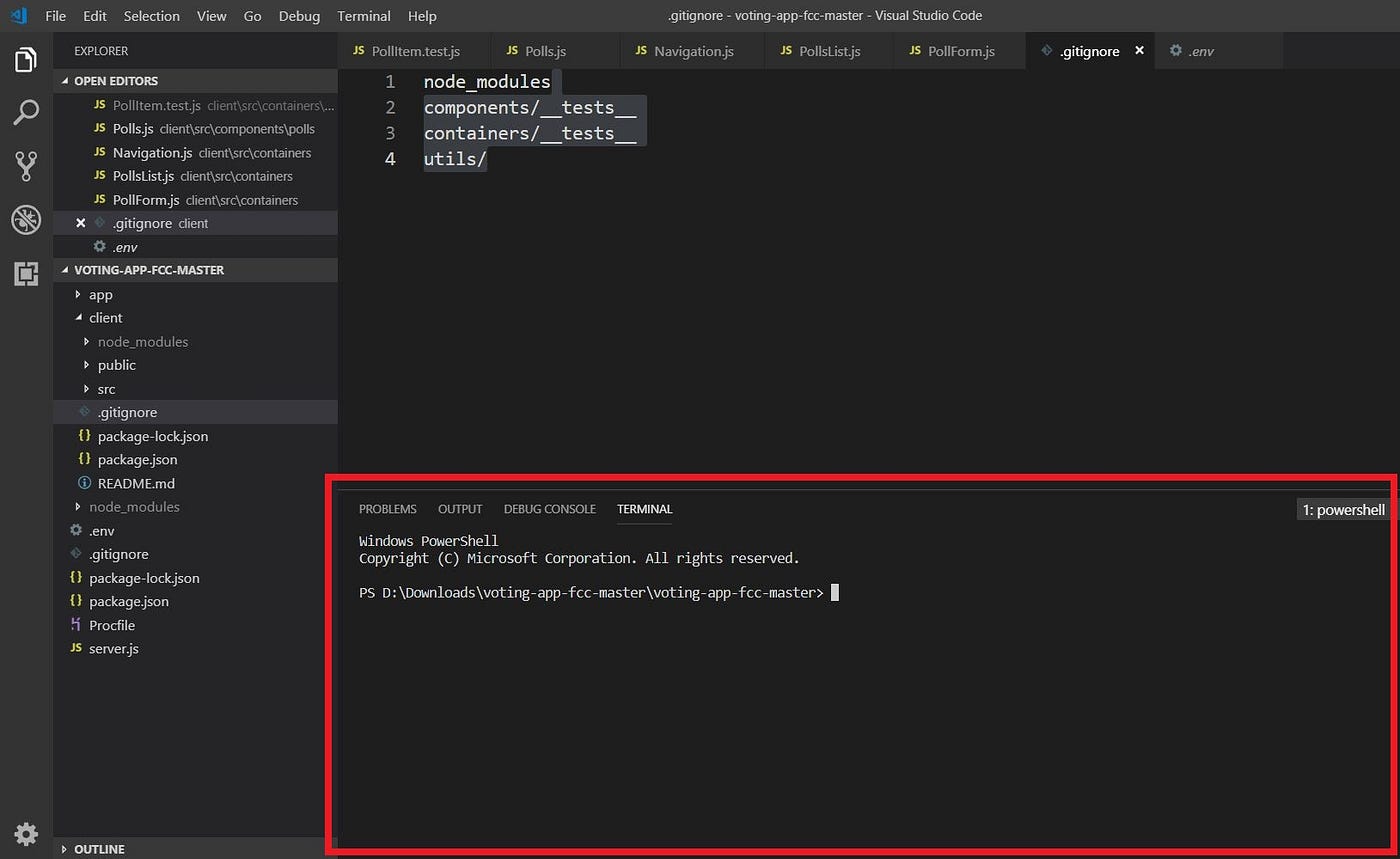 Set Up Create React App with Express | by Eirin Gonzales | Medium