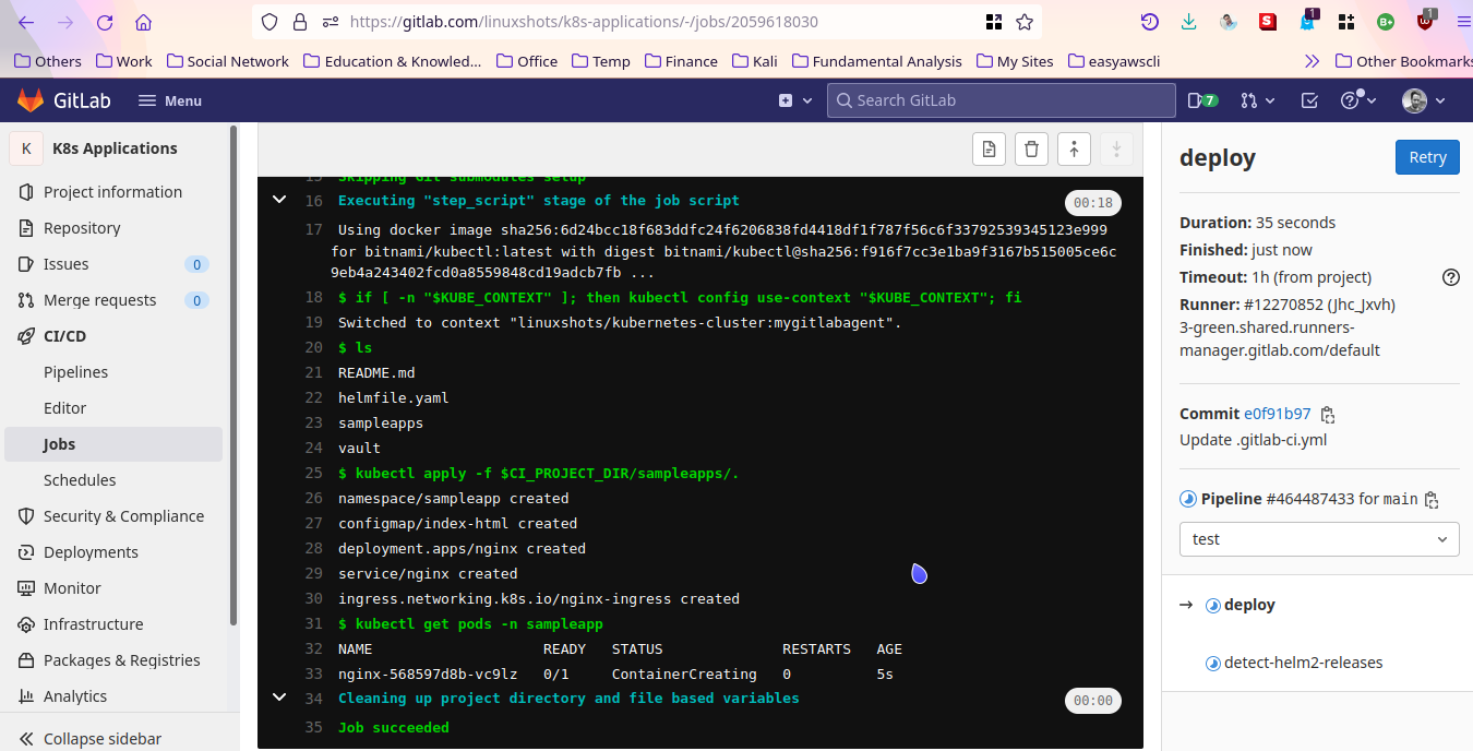 Deploy Applications On Kubernetes Cluster With Gitlab Cicd Tunnel By Navratan Lal Gupta