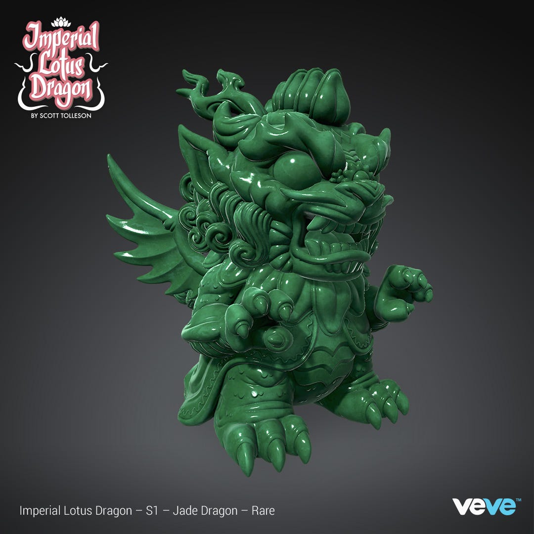 Scott Tolleson — Imperial Lotus Dragon | by VeVe Digital Collectibles ...