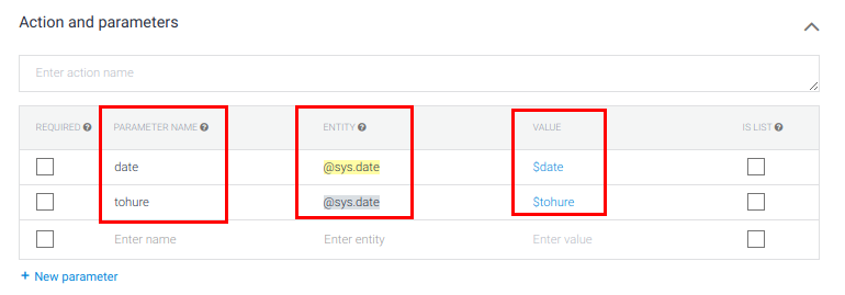 Picking up specific information to your conversation | Entities in Dialogflow | by Carlo Huamán ...