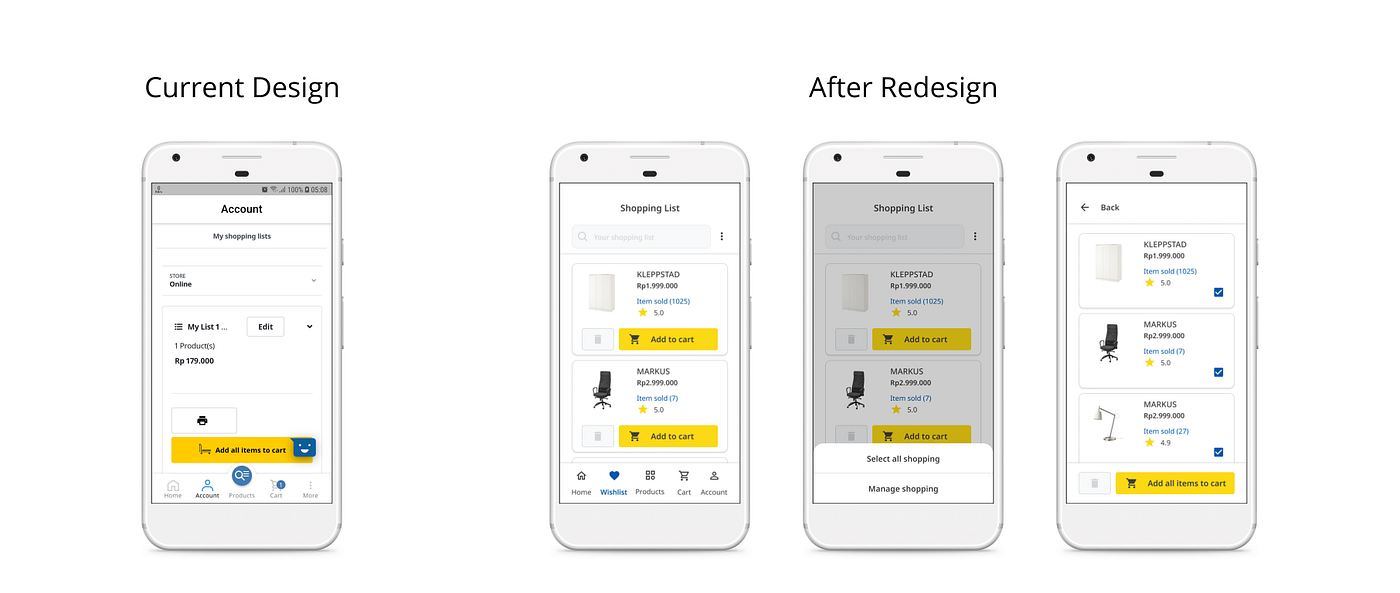 UI/UX Case Study — IKEA Application Redesign | by Rezza Ananda Yoanko ...