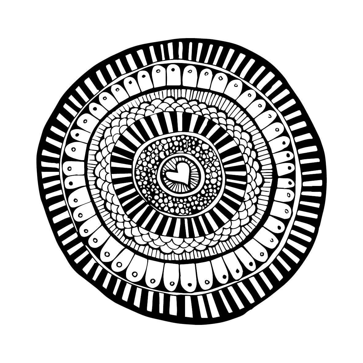 How to draw a Perfectly Imperfect Mandala | by Aletta Simpson | Medium