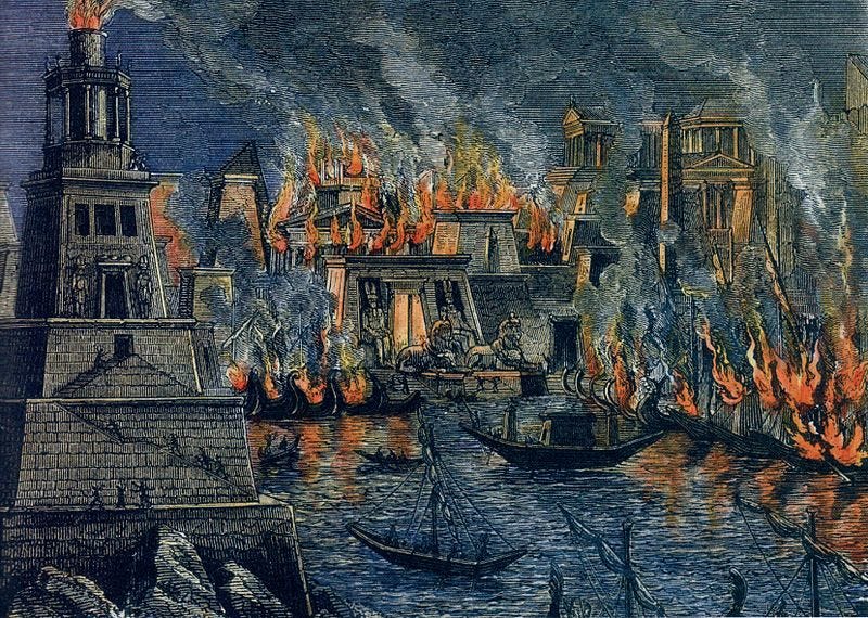 Who Was Guilty of Destroying the Great Library of Alexandria? | by ...