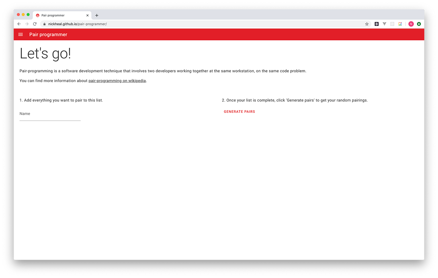 Introducing Pair-programmer!. Pair-programming is a fantastic tool ...