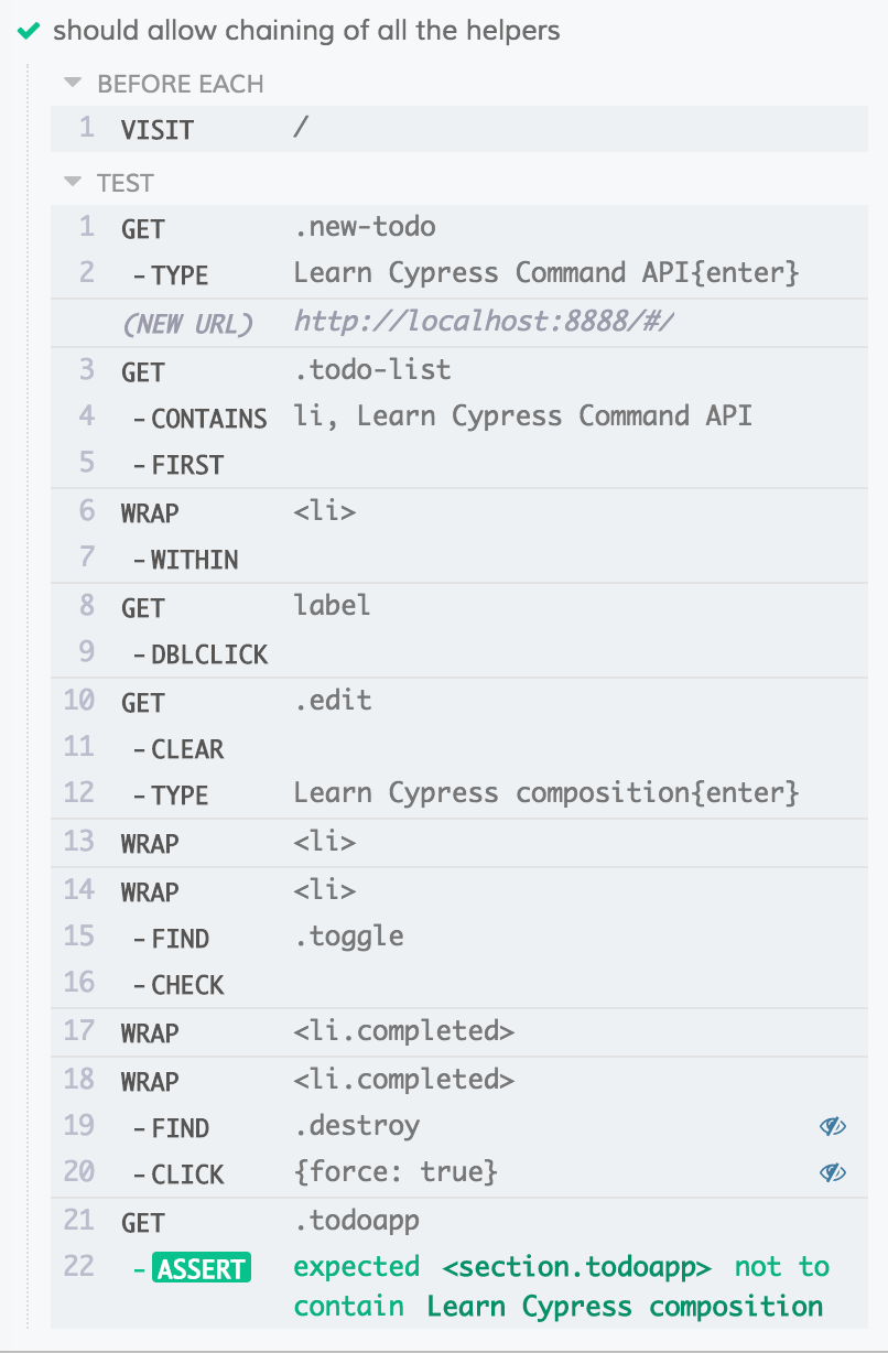 Cypress.io — Use the Log API with custom commands | by Nicholas Boll | Medium