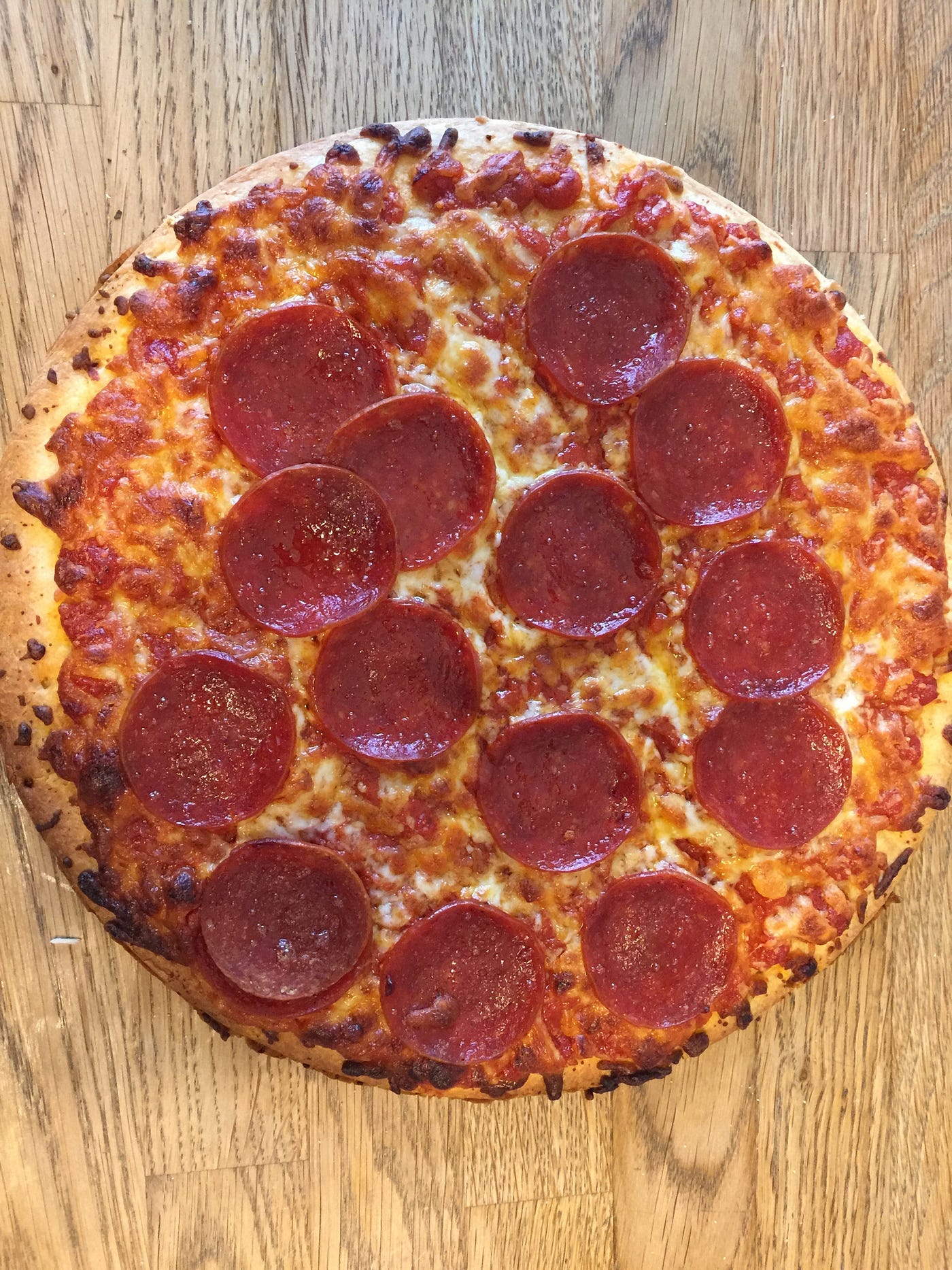 The December Frozen Pizza Experiement: President’s Choice Pepperoni ...