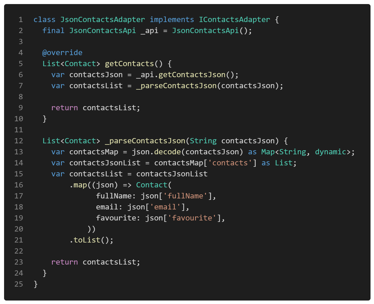 Flutter Design Patterns: 2 — Adapter | by Mangirdas Kazlauskas ...