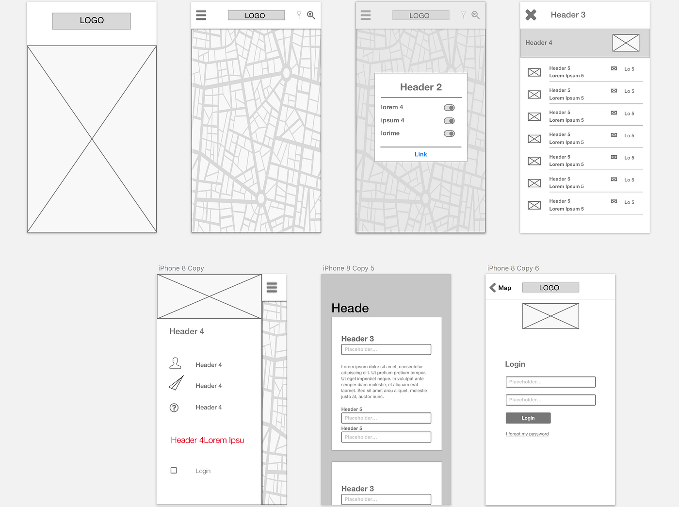 Wireframing Challenge. Learning how to use the Sketch app with… | by ...