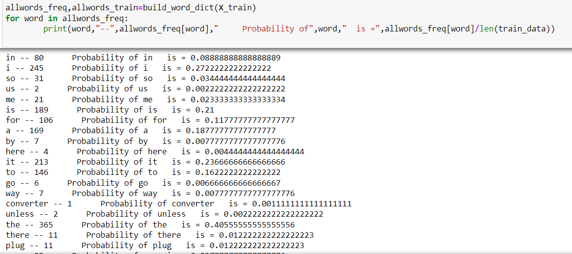 Sentiment analysis using Naive-Bayes Classifier. | by Nagamsurya | Medium