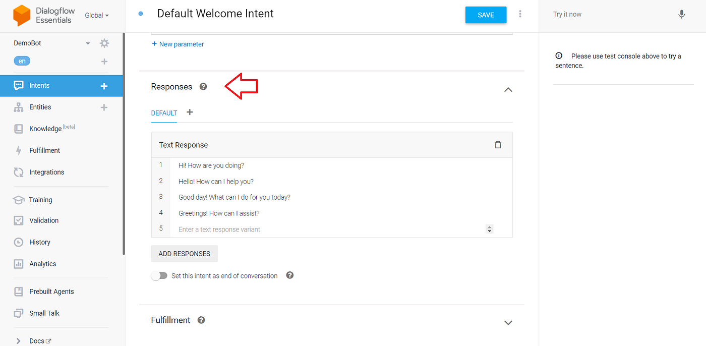 Introduction To Dialogflow — Conversational User Interface | by Mohit ...