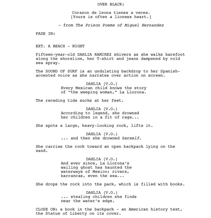 How to Handle Blocks of Scene Description | by Scott Myers | Go Into ...