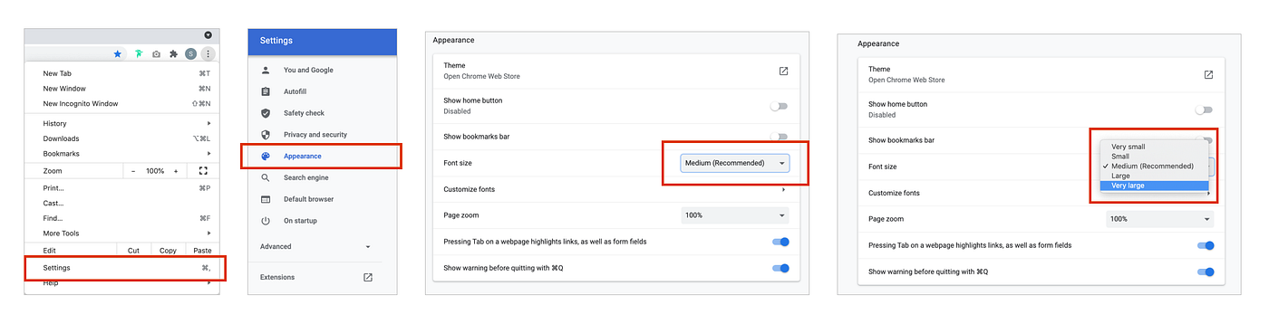 How To Change Text Size. Changing the text size couldn’t be more… | by ...