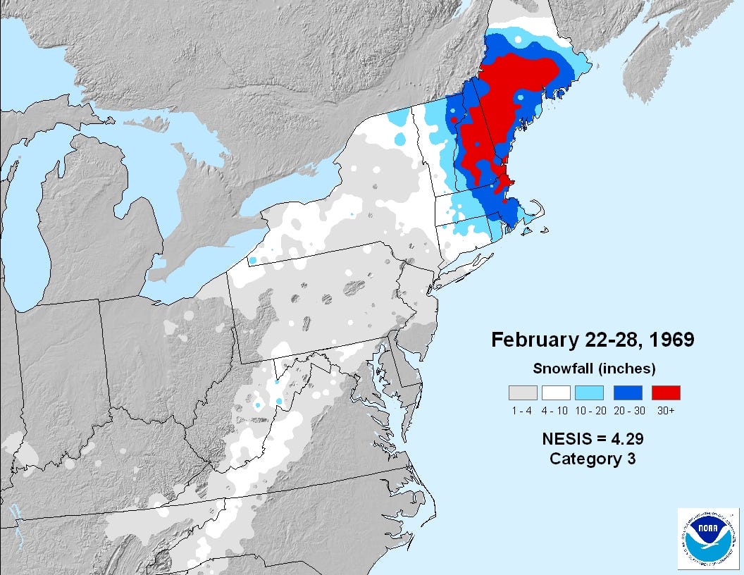 Extreme Snowfall in New England Led by Mount Washington in N.H. | by ...