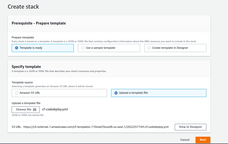 AWS | Cloudformation | Codedeploy | Autoscaling | Application Loadbalancer | VPC | github action ...