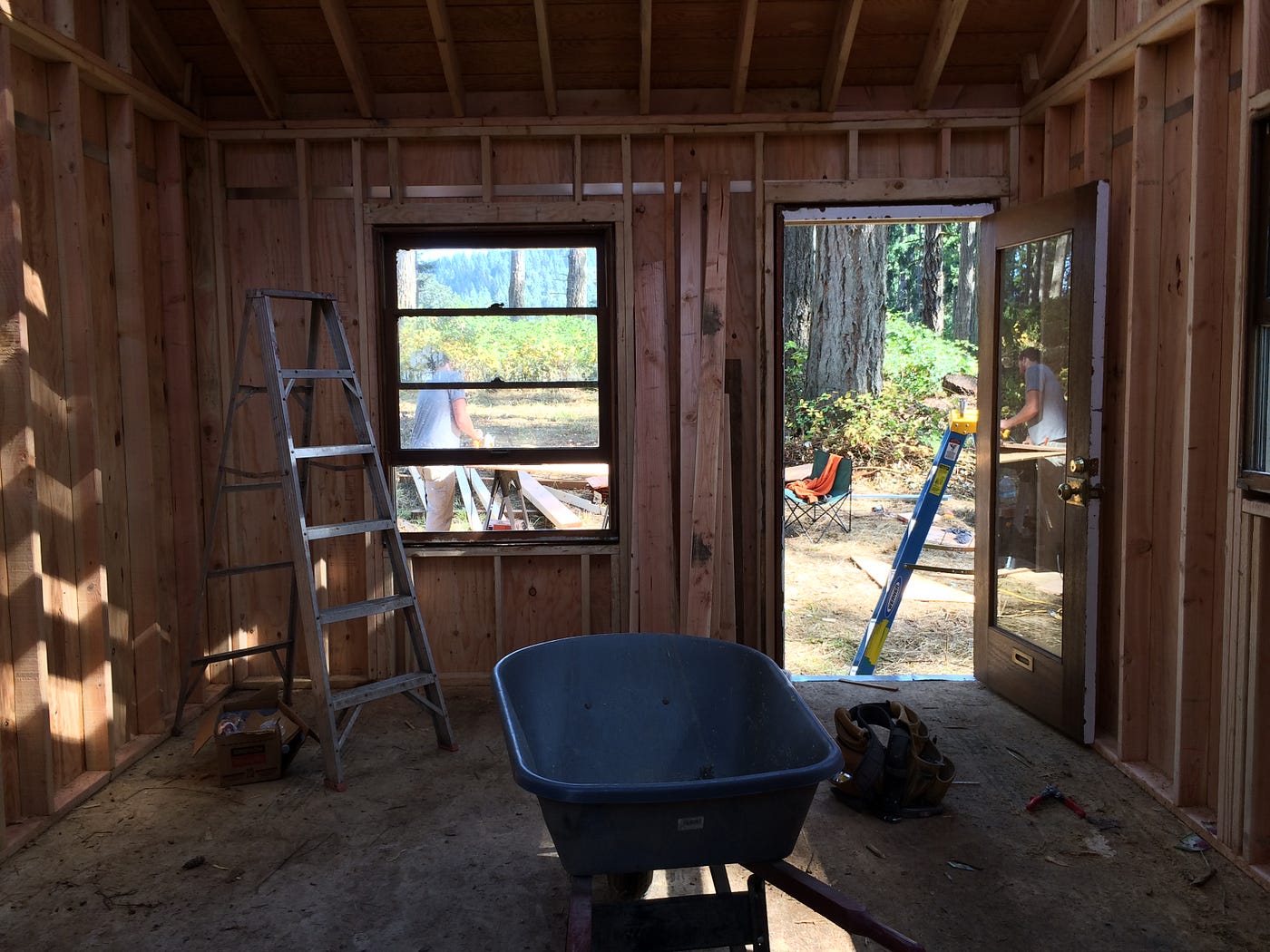 Six-Day Cabin: What we learned in the woods | by Aaron Flack | Medium