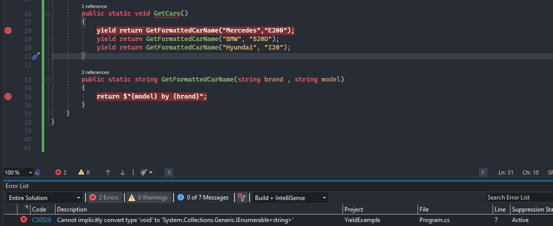 C# — Yield Keyword. If you don’t know how to use… | by Serhat Zor | Medium