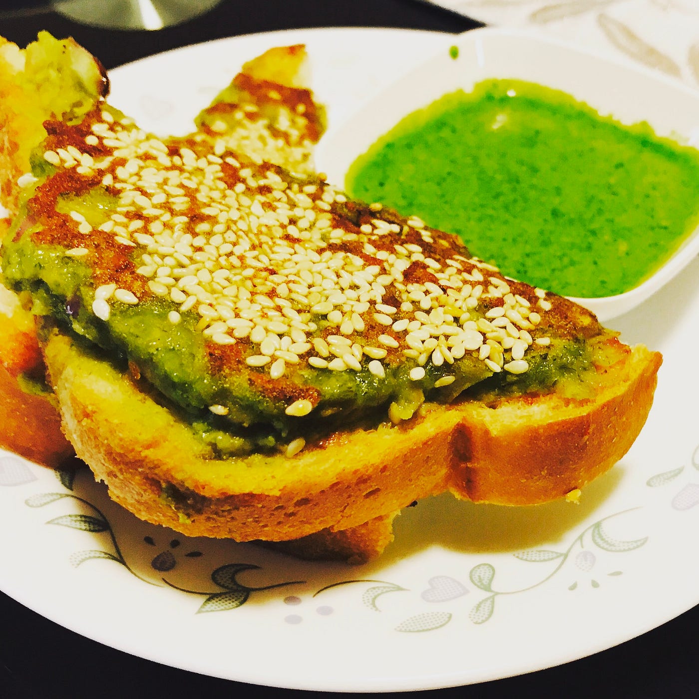 High Protein toast. Cottage cheese, green lentil and Sesame… | by ...