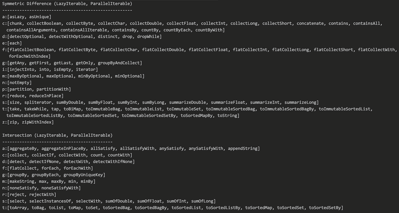 The unparalleled design of Eclipse Collections | by Donald Raab ...