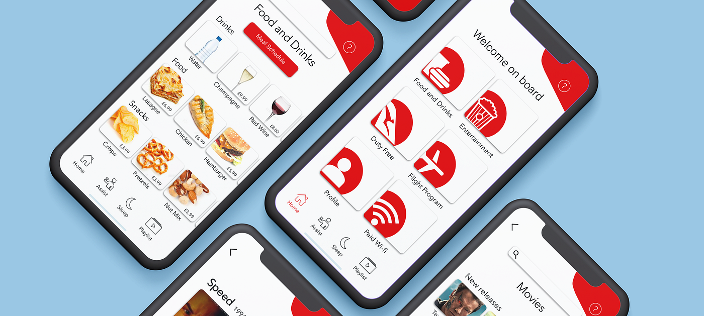 Making Qantas In-Flight Services Available on Mobile— A UX Concept ...