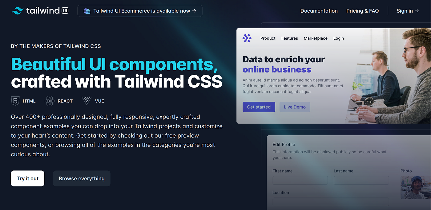 Get Rid of Manual Styling! Use Tailwind CSS | by Syed Huzaifa | CodeX ...