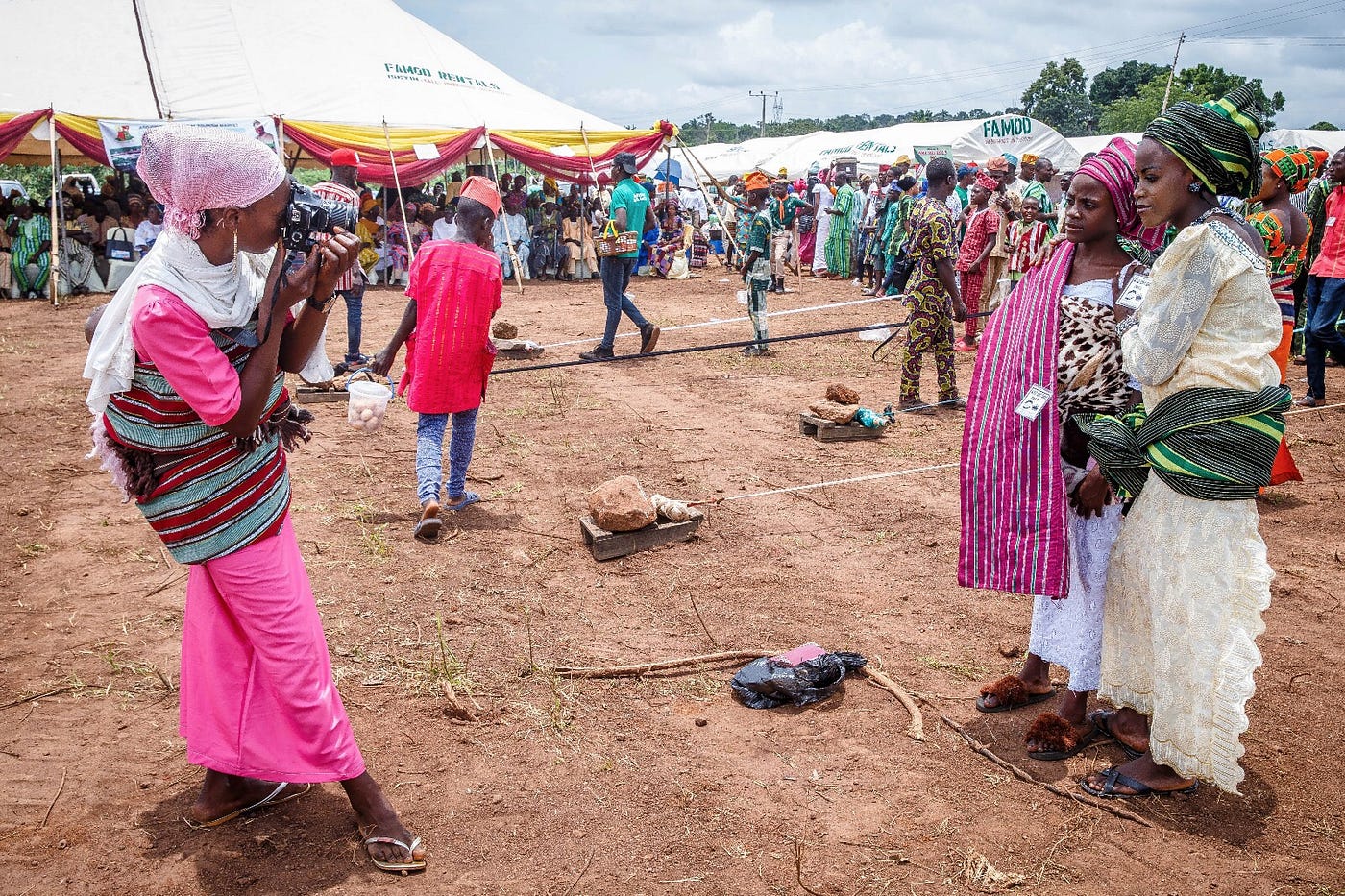 Ajimobi Lays Foundation Of 13.5 Hectares Aso Ofi Market. | by Oyo State ...