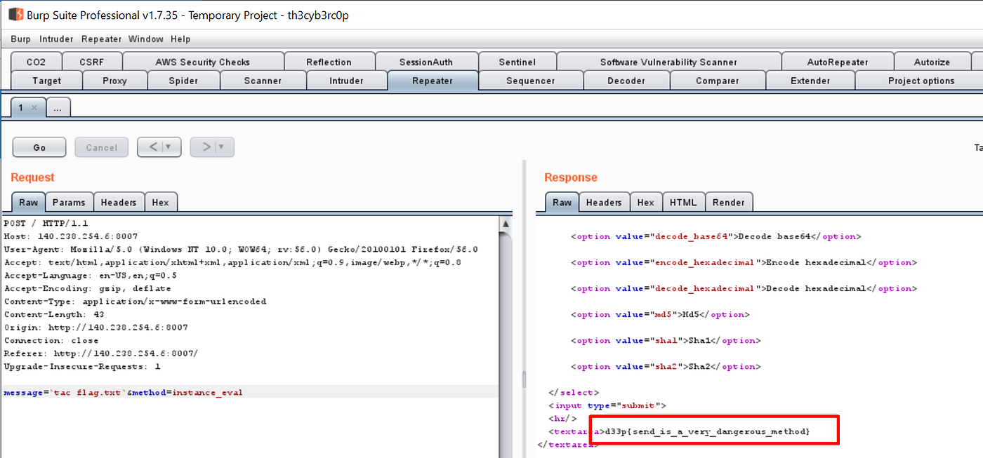 Part-2 DEEPCTF writeup. so we already done part 1. this is part… | by Cyber Defecers | InfoSec ...