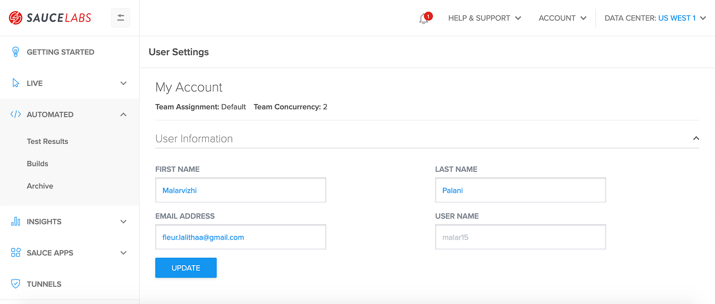 Sauce Labs : Cloud Infrastructure for Testing | by Malarvizhi Palani ...