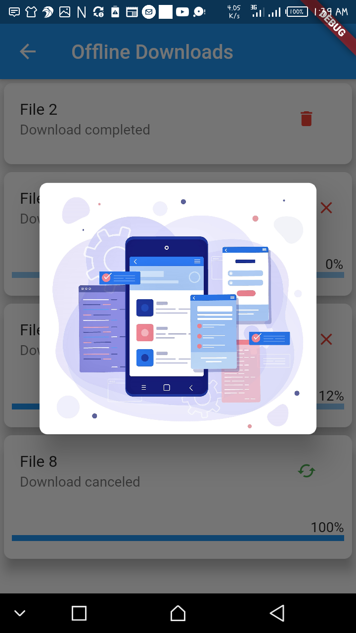 Flutter_Downloader package implementation made easier. | by Ezeagu ...