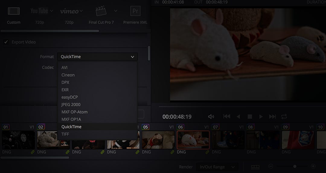How to export DNxHD / HR from DaVinci Resolve and not wash out the ...