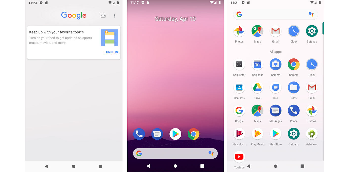 Android: 12 years of design history | by Dmitrii Eliuseev | UX Collective