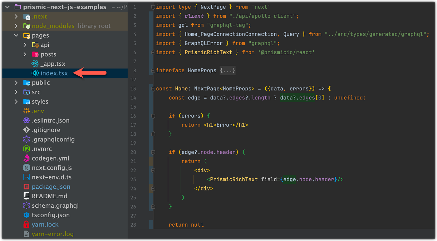 Prismic.io with Next.js and GraphQL. Getting started | by Artem ...