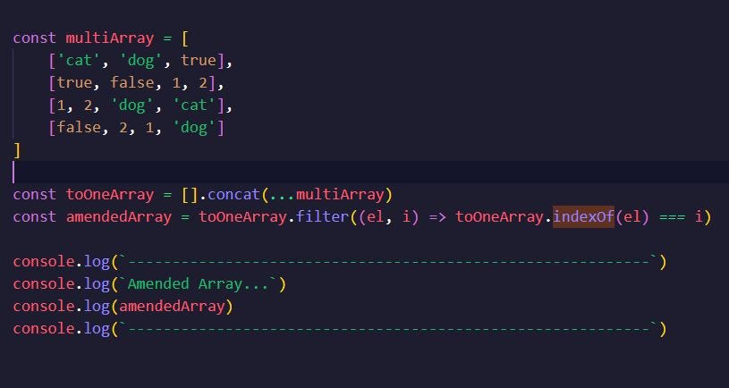 6 Ways To Remove Duplicates From An Array In Javascript Es6 Syntax By Robert Roksela Medium 9732