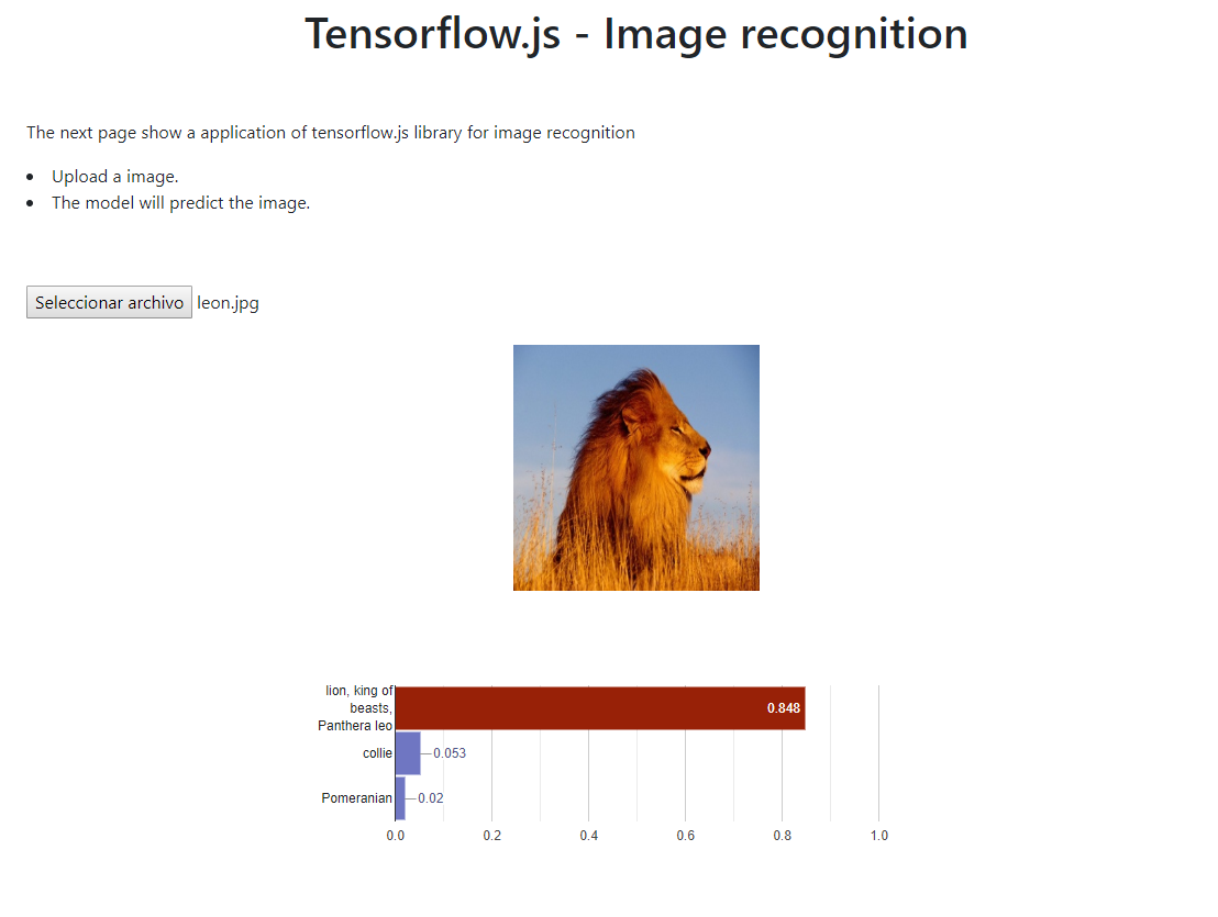 Create your Web Application to Recognize Images | by Jahaziel Ponce ...