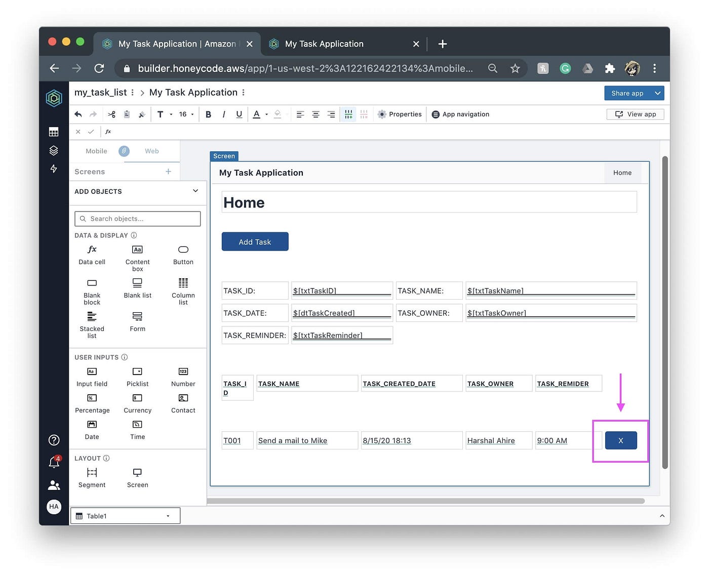 Aws Honeycode — Build An Application In Minutes Using Csv Data By