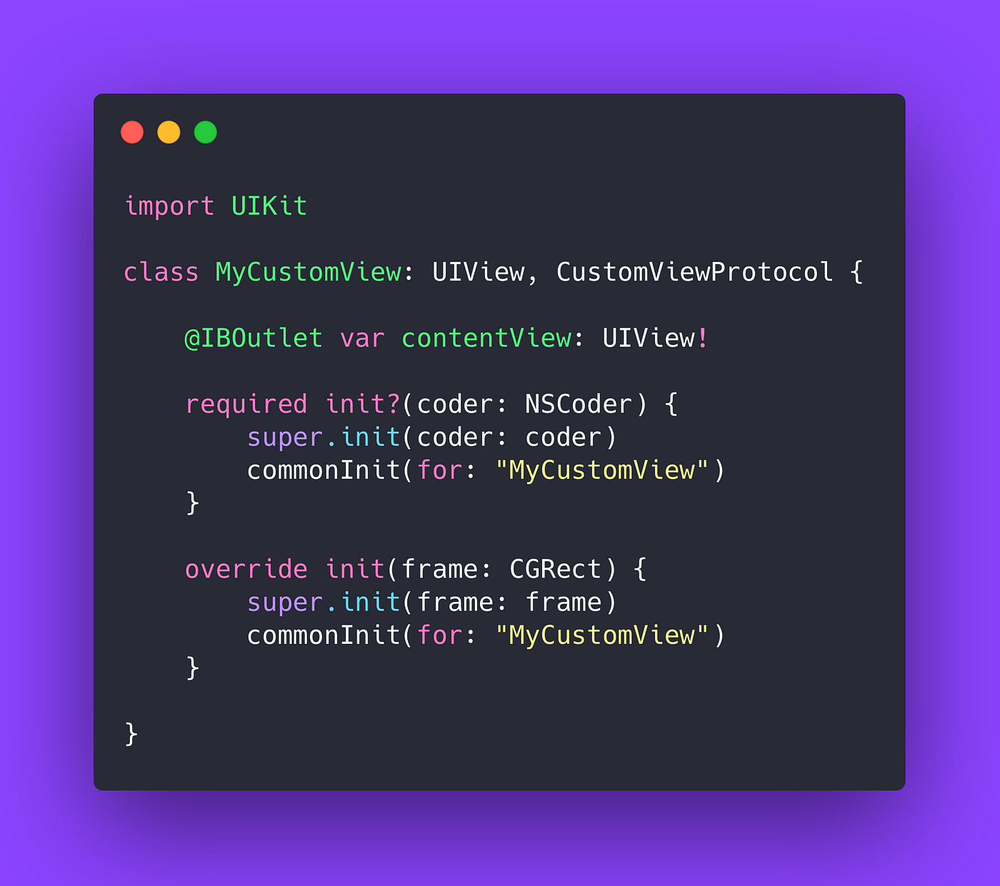 Creating A Custom Uiview From A Xib In Swift By Arthur Crocquevieille