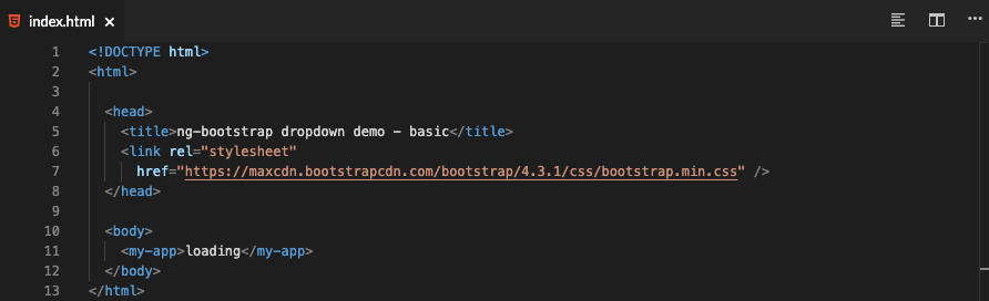StackBlitz: A simple Angular, scss and ng-bootstrap setup | by Nuno Rocha de Sousa | Inflight IT ...