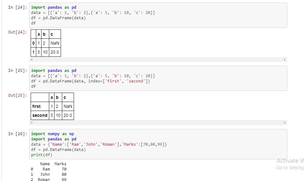 Introduction to Series and DataFrame | by Devesh Kumar | Medium
