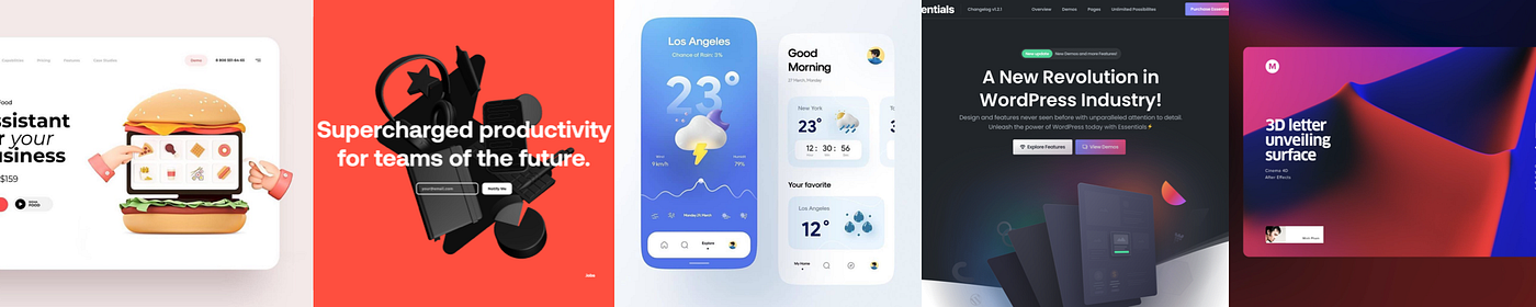 A guide of UI design trends for 2021 | by Diana Malewicz | UX Collective