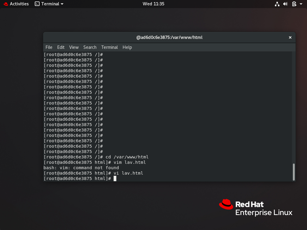 Configuring Apache Web Server (Httpd)On Docker Container - Lavish Agarwal - Medium
