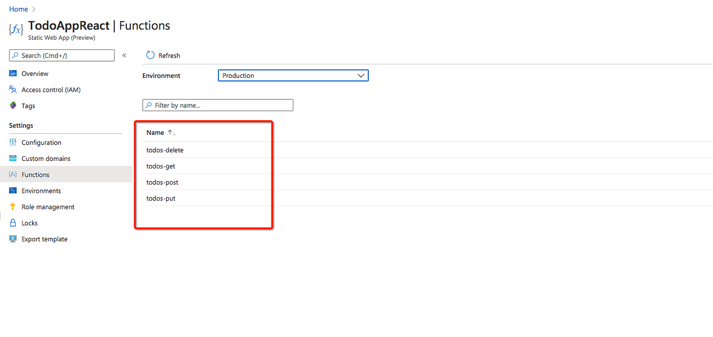 Building An React App With Azure Static Web Apps Service | by Bhargav ...