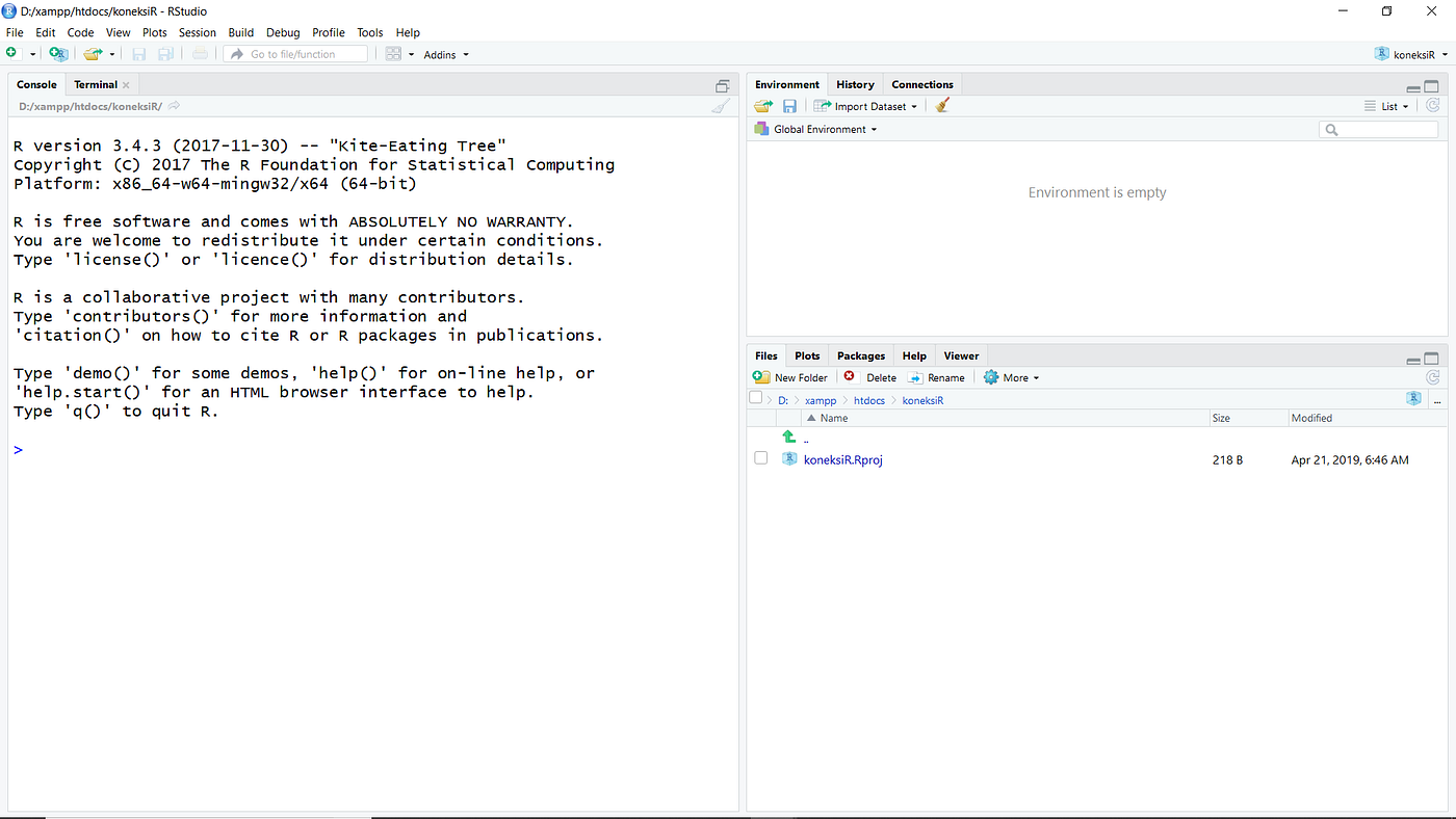 Contoh RMySQL. Koneksi Database MySQL dengan R | by RB Fajriya Hakim | Medium