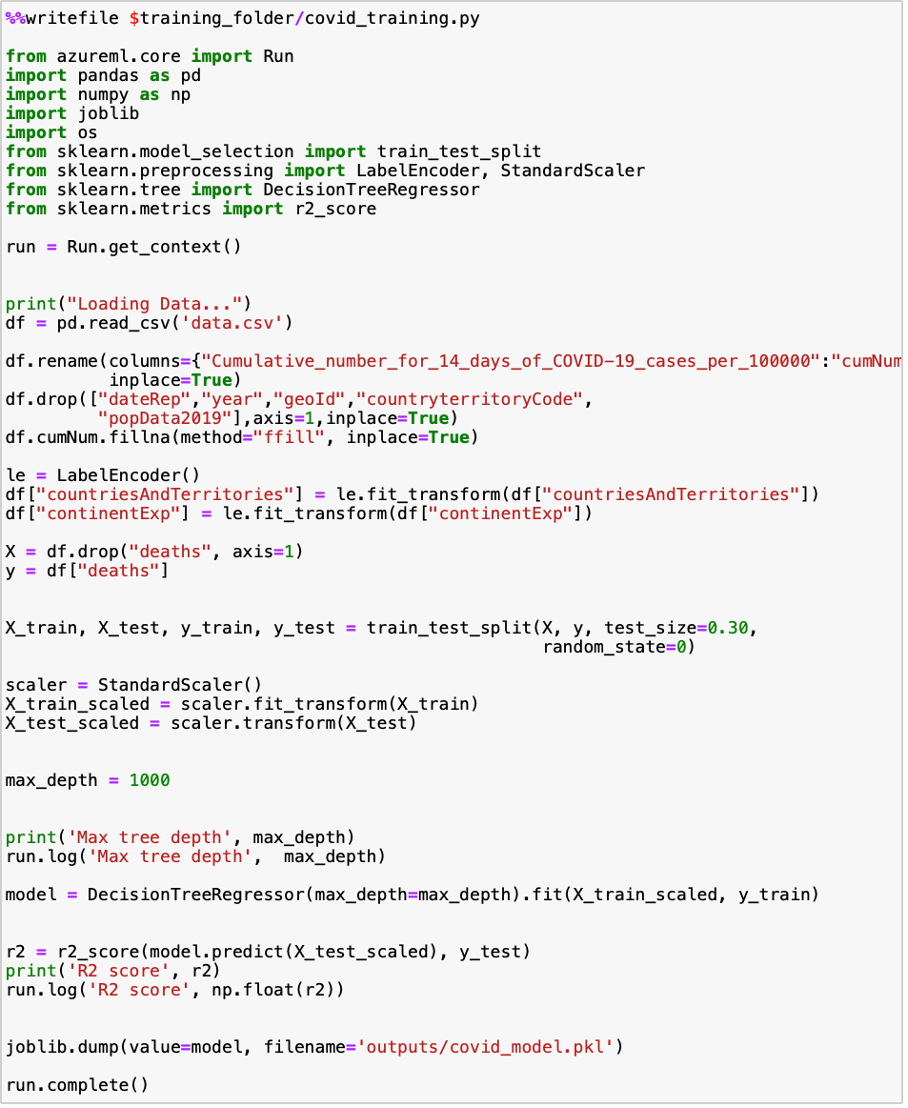 Azure Machine Learning ile Makine Öğrenmesi Modelini Eğitme | by Buse ...