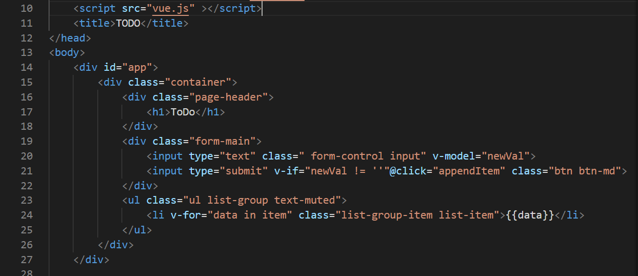 Why Vue.js anyway? Learn How to quickly make a to-do list app!! | by ...