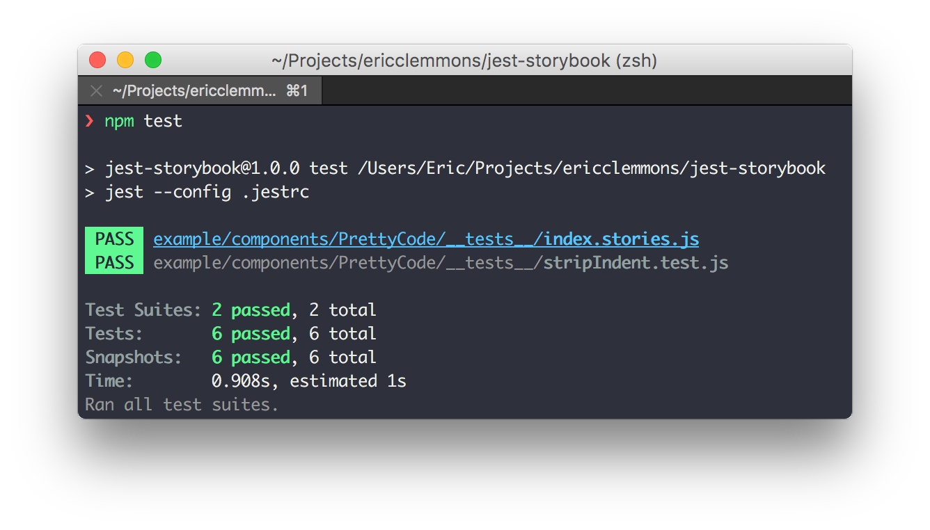 Jest Snapshots for Storybook. Storybook is an extremely powerful ...