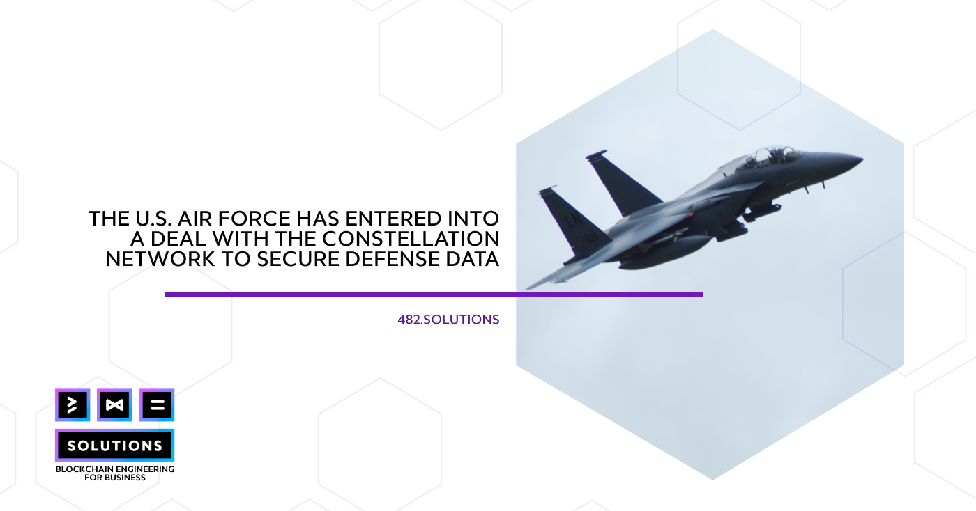 The U.S. Air Force Has Entered Into A Deal With The Constellation ...