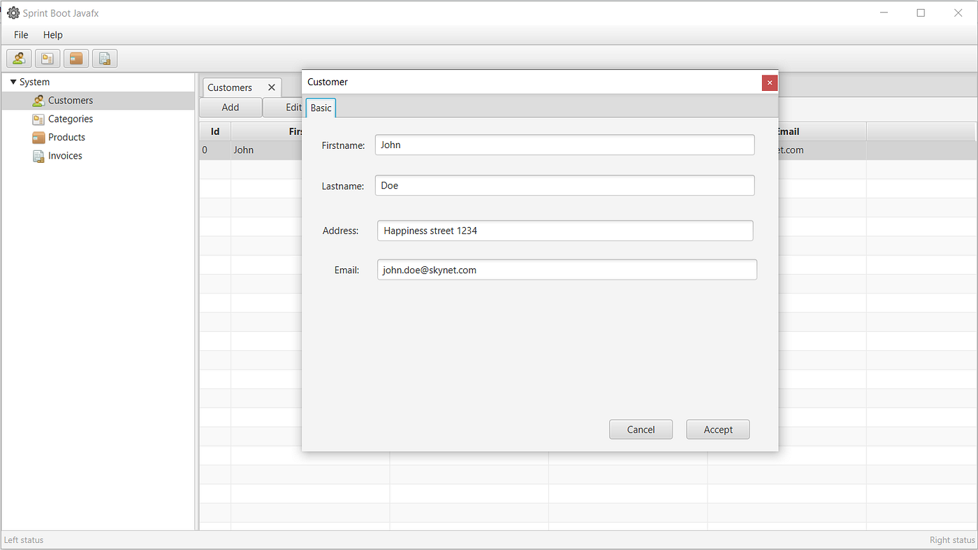 JavaFx Application with Spring Boot | by samydavic | Medium